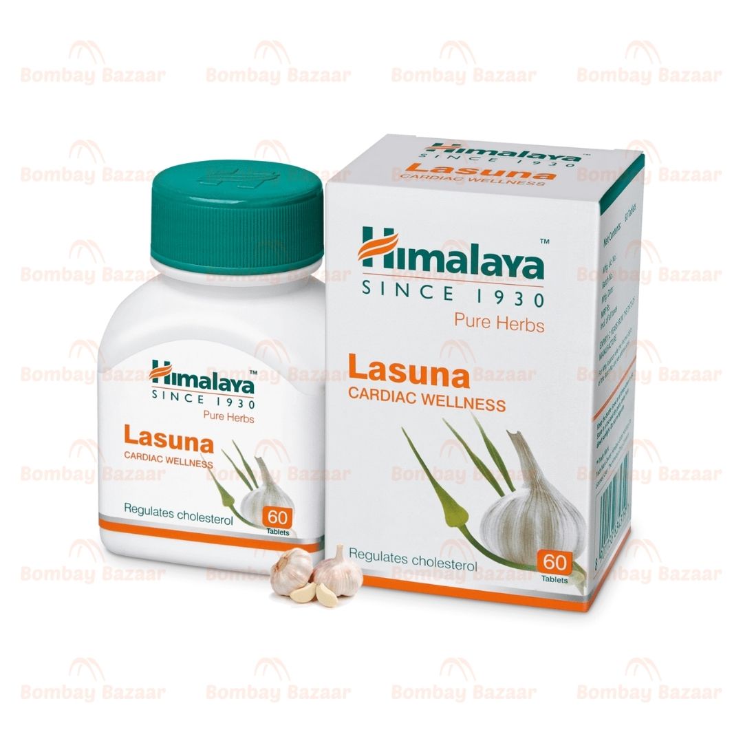 HIMALAYA LASUNA TABLET 60PC – Bombay Bazaar | Indian Supermarket
